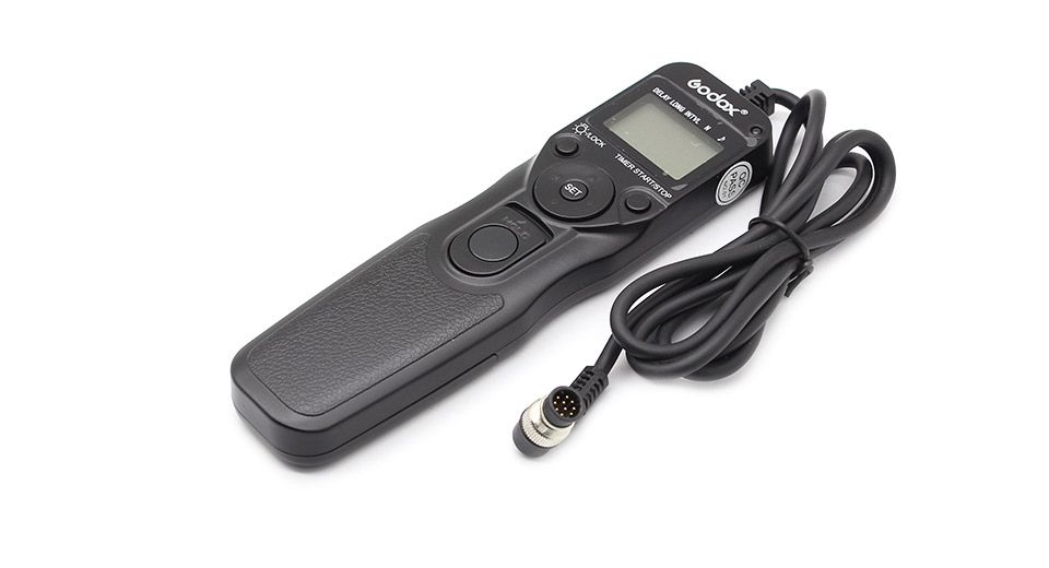 Godox Scatto Remoto Temporizzato Digital Timer Eza-N1 x Nikon D300 D3 ...